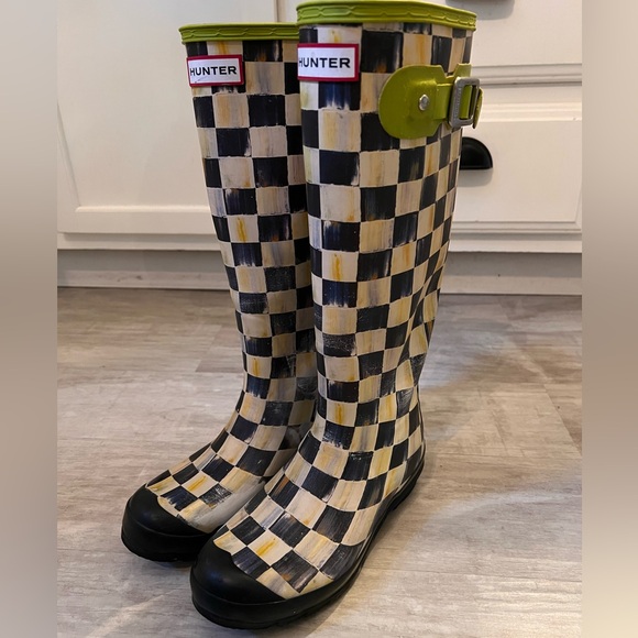 MacKenzie-Childs | Shoes | Hunter X Mackenzie Childs Checkered Rare ...